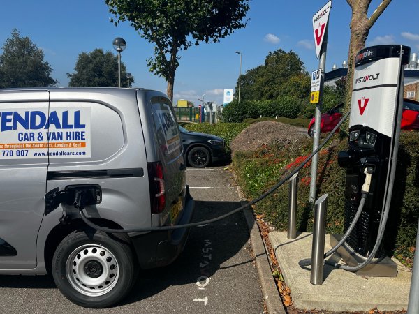 Automatic Electric Small Van Hire- Kendall Cars Ltd